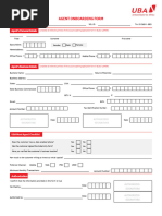 Maya Account Management Form | PDF