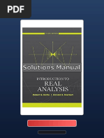 Introduction To Real Analysis 4th Edition Bartle Fast Access | PDF | Integral