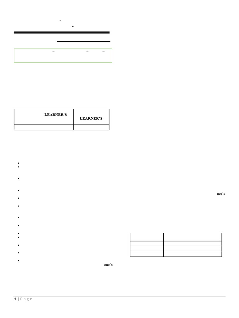 2nd Grading - PerDev Week 1-8 | PDF | Servant Leadership | Adolescence