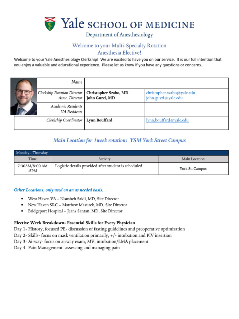SAP Multi Specialty 1WK Anesthesia FINAL | PDF | Physical Examination ...