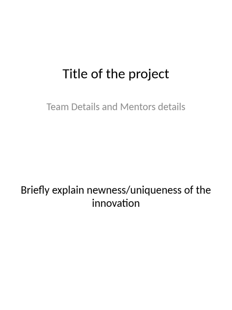 Msme Presentation Pdf