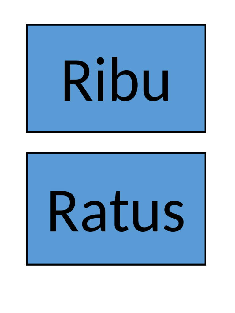 Ratus Ribu | PDF