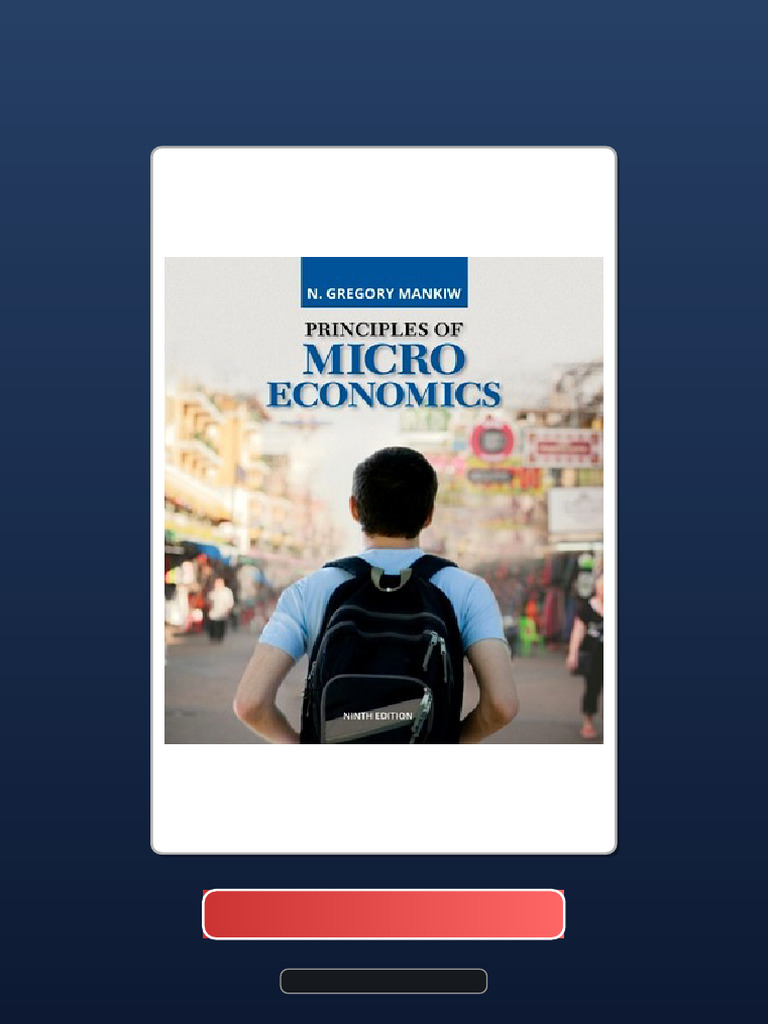 Complete Bundle Principles of Microeconomics 9th Edition Mankiw HQ File ...