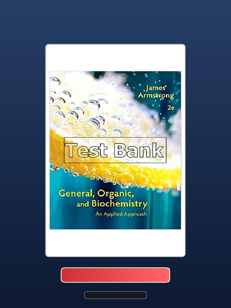 Complete Bundle General Organic and Biochemistry An Applied Approach ...