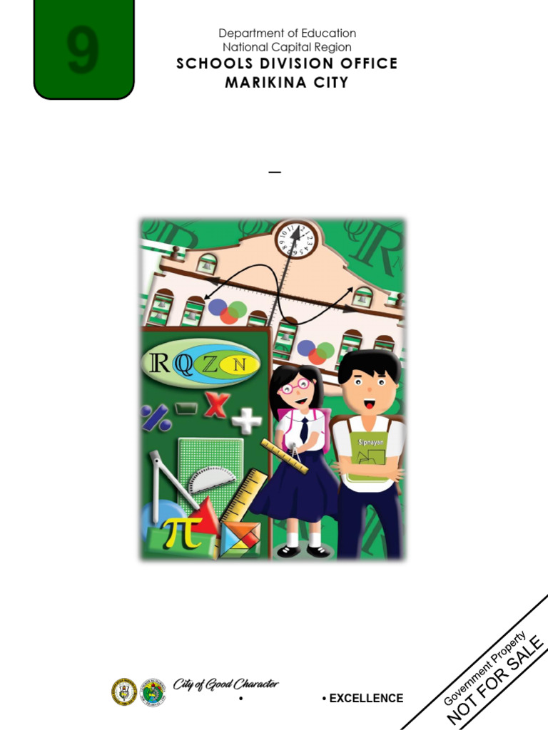 Math Gr9 Qtr1-Module-7-Final (28 Pages) | PDF | Quadratic Equation ...