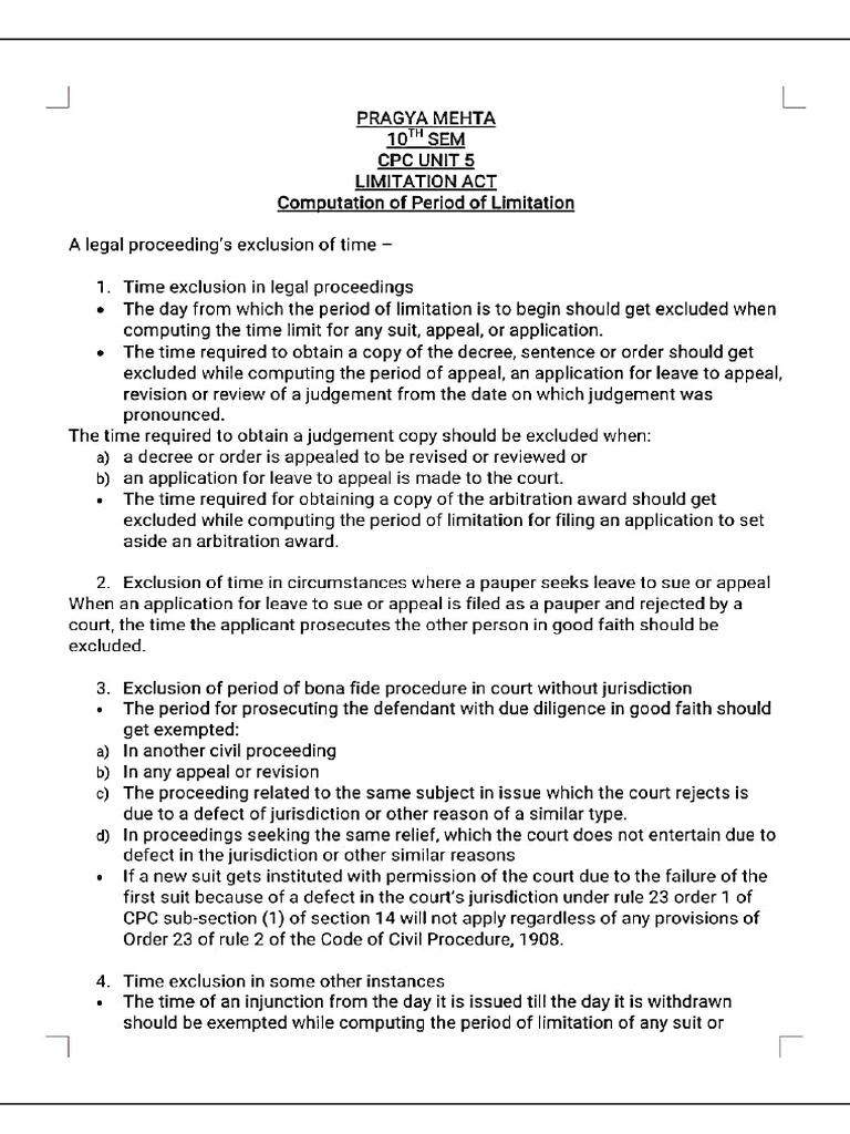 Pragya Mehta - 10th Sem - CPC Unit 5 | PDF