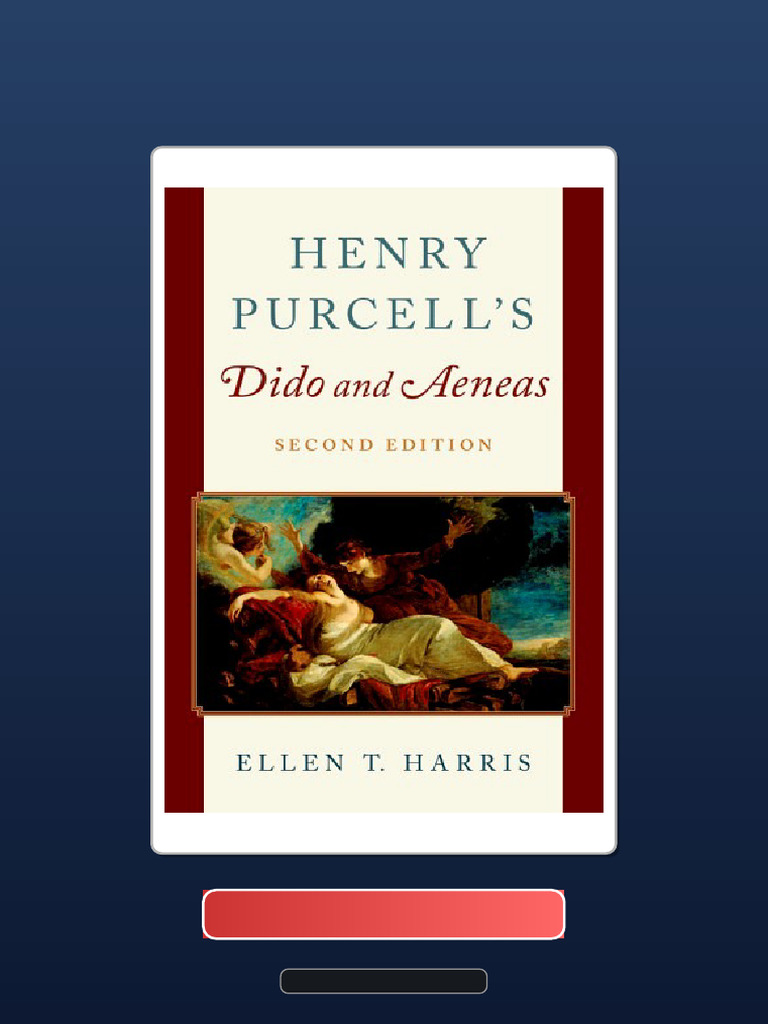 Complete Bundle Henry Purcells Dido and Aeneas Second Edition Harris HQ File | PDF | Educational ...