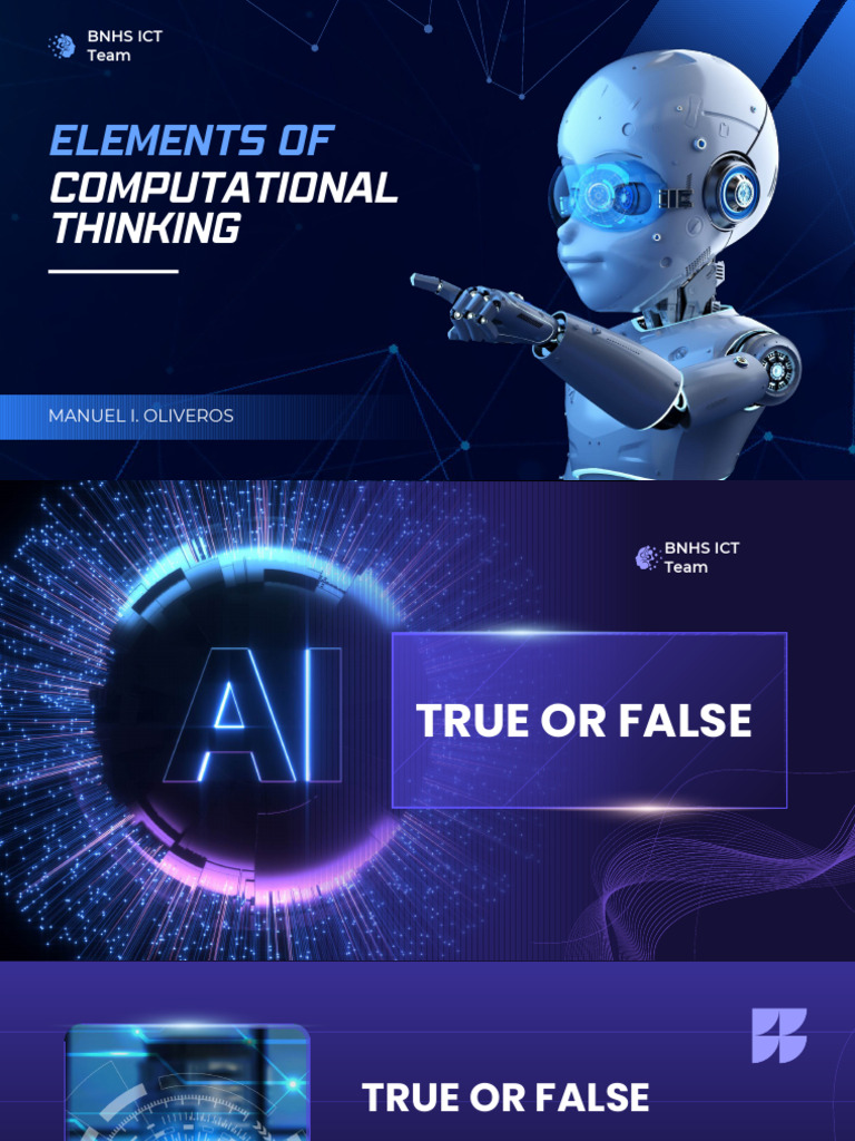 Elements of Computational Thinking | PDF | Algorithms | Abstraction