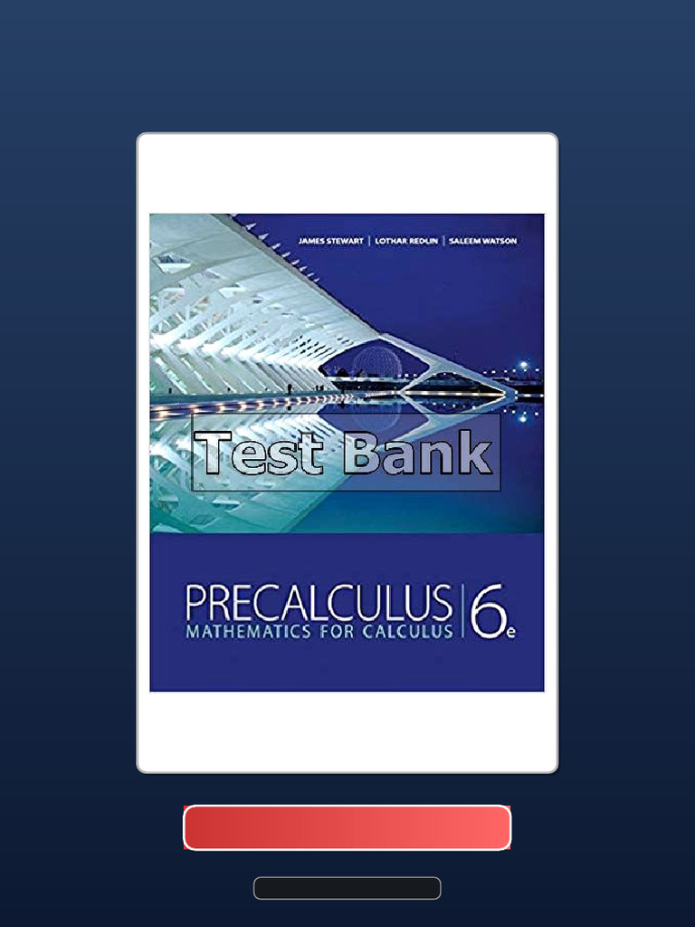 Complete Bundle Precalculus Mathematics For Calculus 6th Edition ...