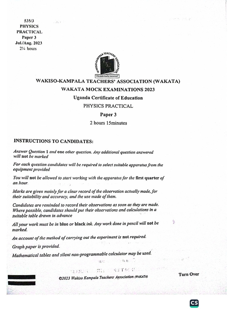 Wakata Uce Practical 2023-1 | PDF