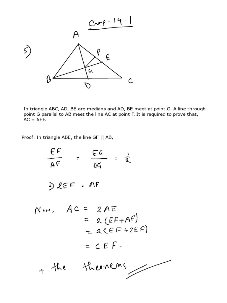 Chap 14 GM Exercise For Test Exam - Annotated | PDF