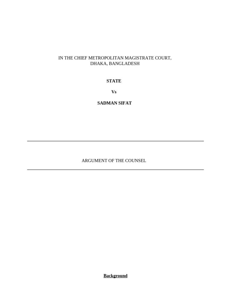 Bail Application in Dhaka Dacoity Case | PDF | Bail | Crime & Violence