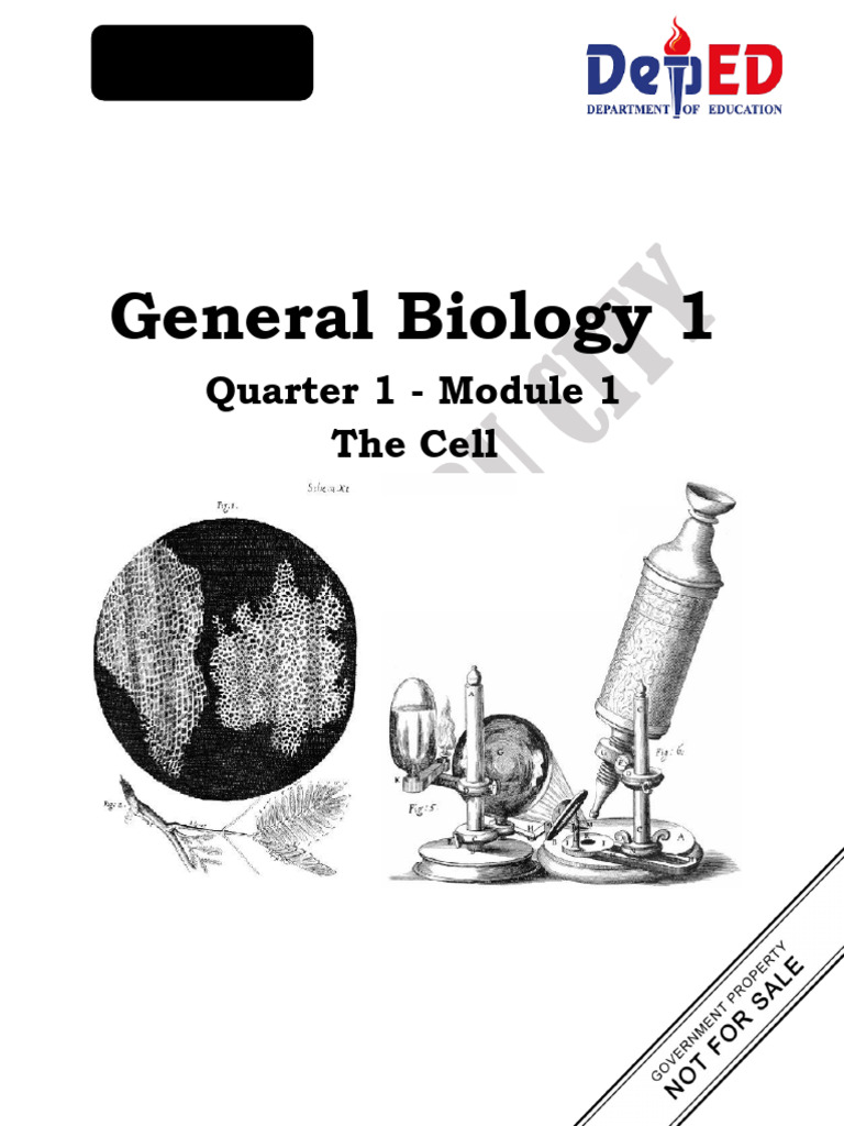 General Biology: Understanding Cells | PDF | Cell (Biology) | Cytoskeleton