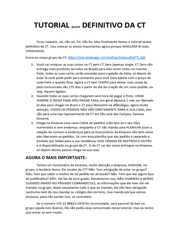Tutorial Completo do CT Money Card | PDF | Dinheiro