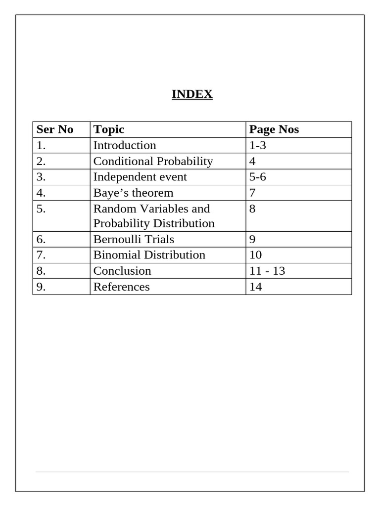 Maths Project XII Probability Final1 | PDF | Probability Distribution | Derivative