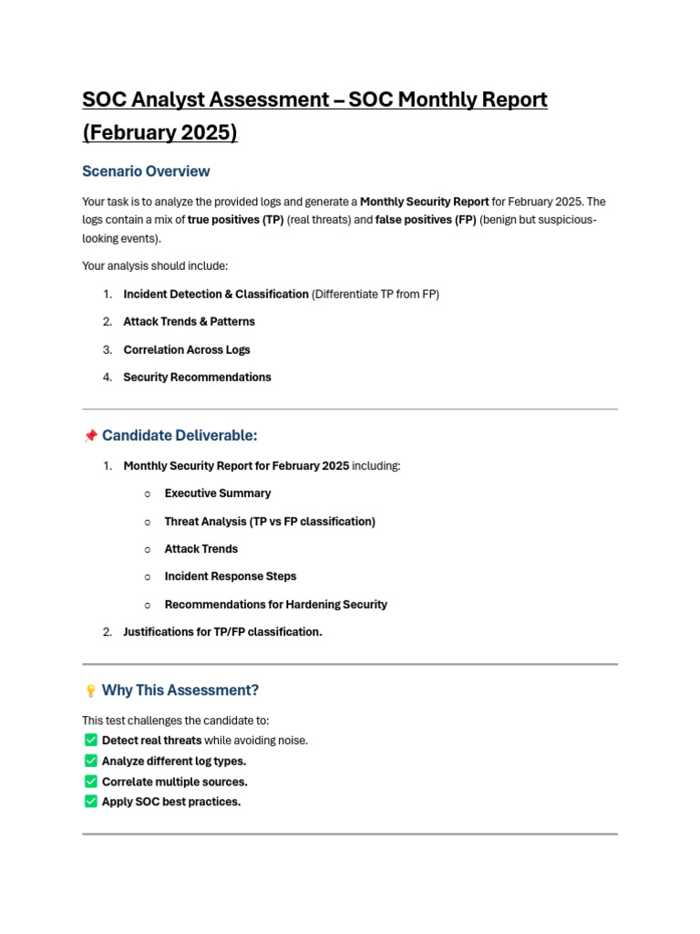 SOC Monthly Report: February 2025 Analysis | PDF | Superuser | Malware