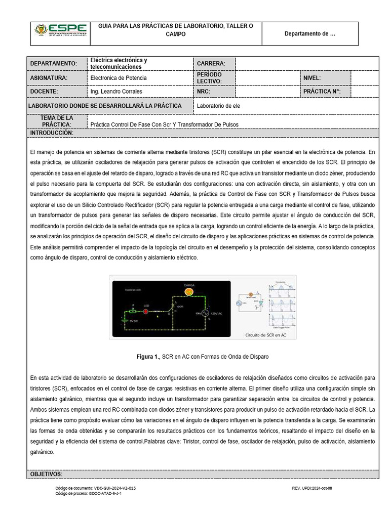 Lab2 U2 | PDF | Red eléctrica | Rectificador
