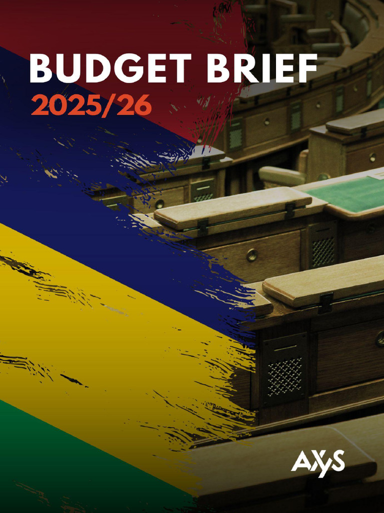 Mauritius Budget Brief 2025/26 Overview | PDF
