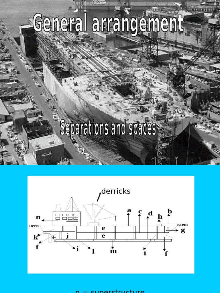 29-General Arrangement | PDF | Deck (Ship) | Port And Starboard