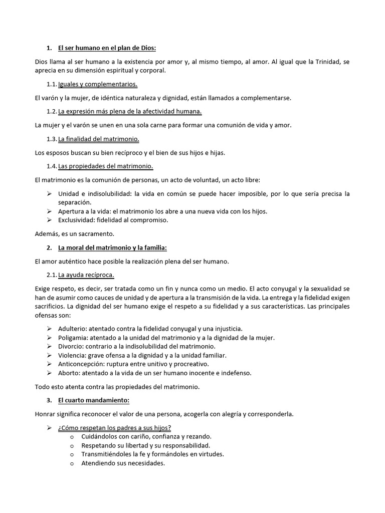 Tema 3 | PDF | Matrimonio | Amor