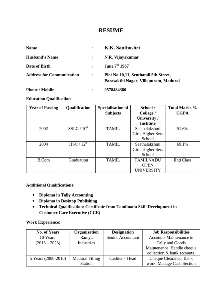 Naukri DURGADEVITE (16y 0m) | PDF