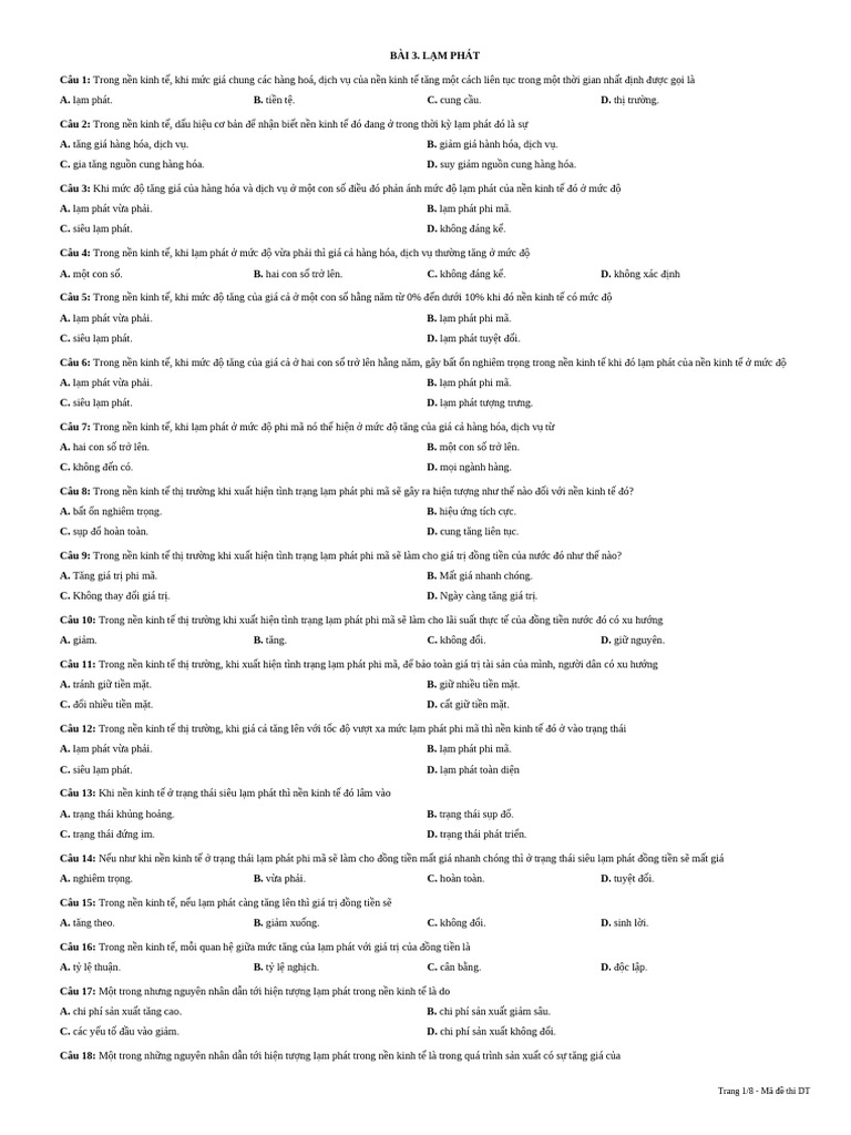 CTST - K11 - CH - Đ - S - Bài 3 - L M Phát. - Sao Chép | PDF