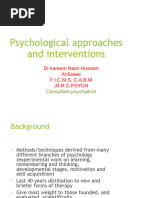 Third Wave Psychotherapies | PDF | Dialectical Behavior Therapy | Psychotherapy