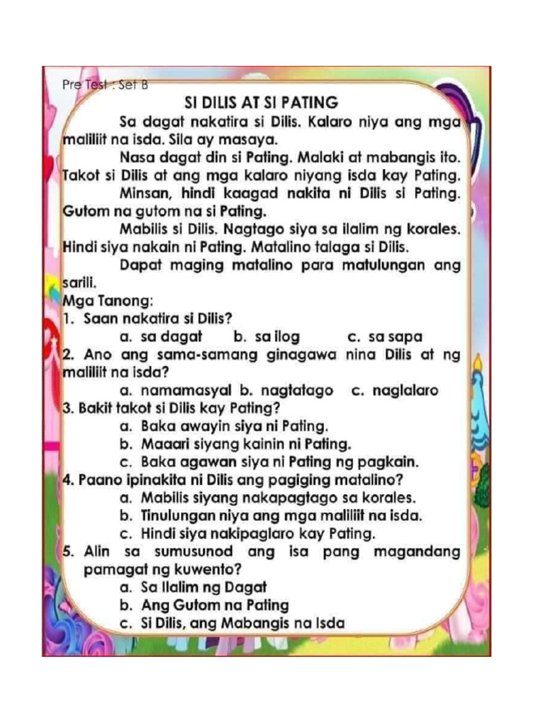 Reading Corner | PDF