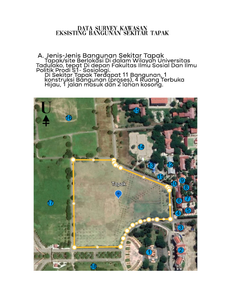 Data Survey Eksisting Bangunan | PDF