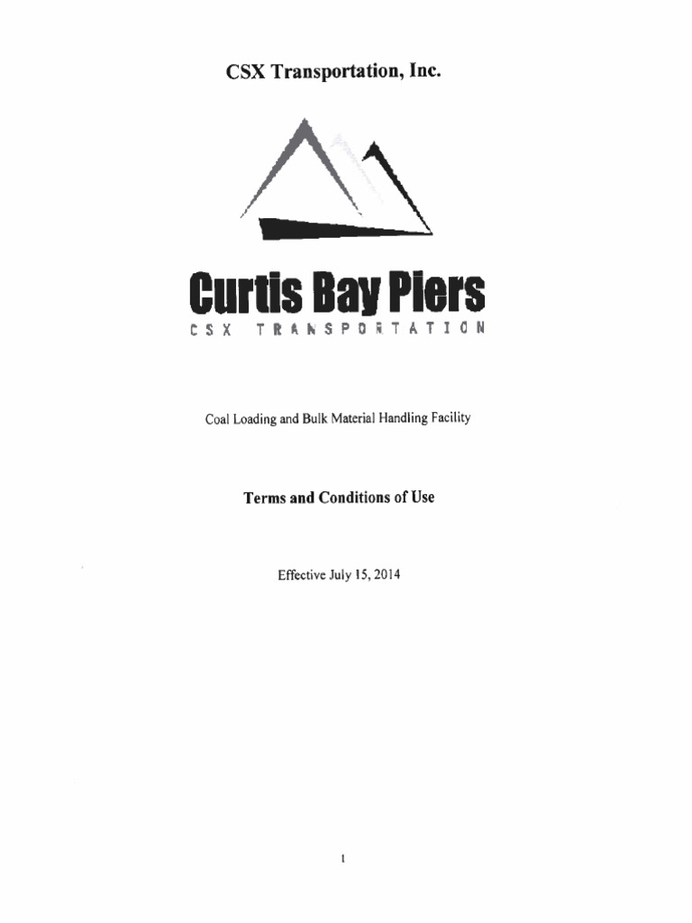 Curtis Bay Piers | PDF
