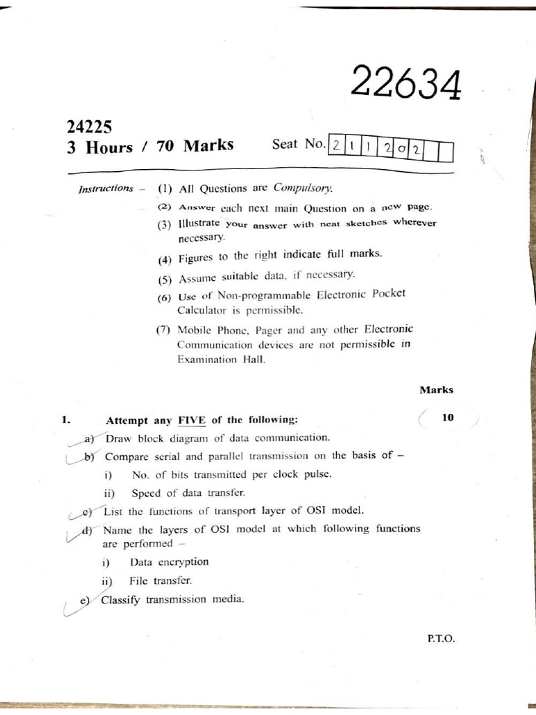 2025 Sum CND Model Ans | PDF