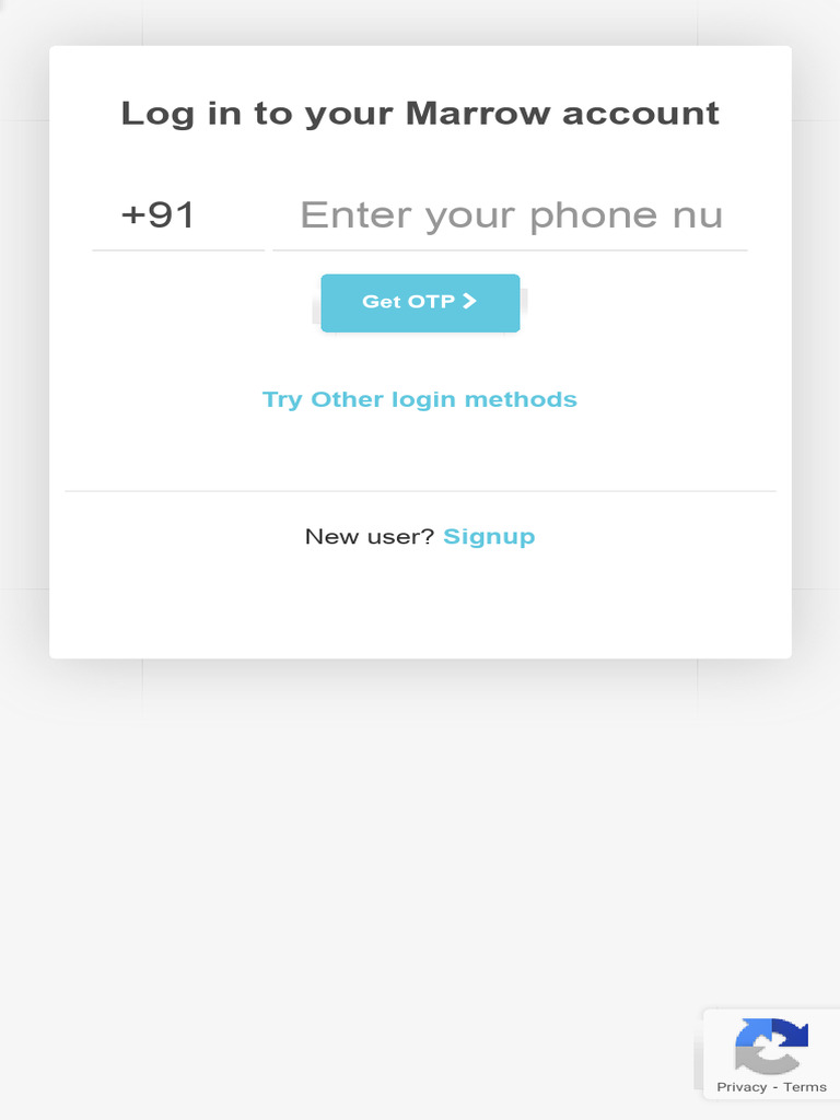 Marrow Account Login Instructions | PDF
