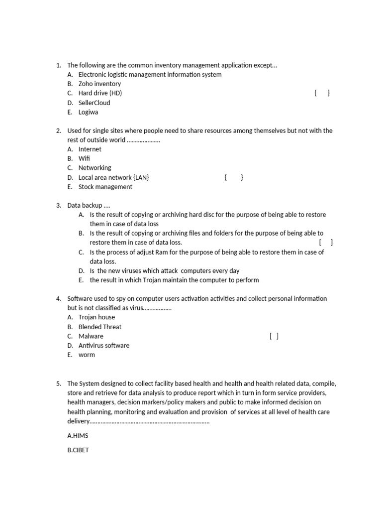 Hims BRS? 07 | PDF | Computer Virus | Databases