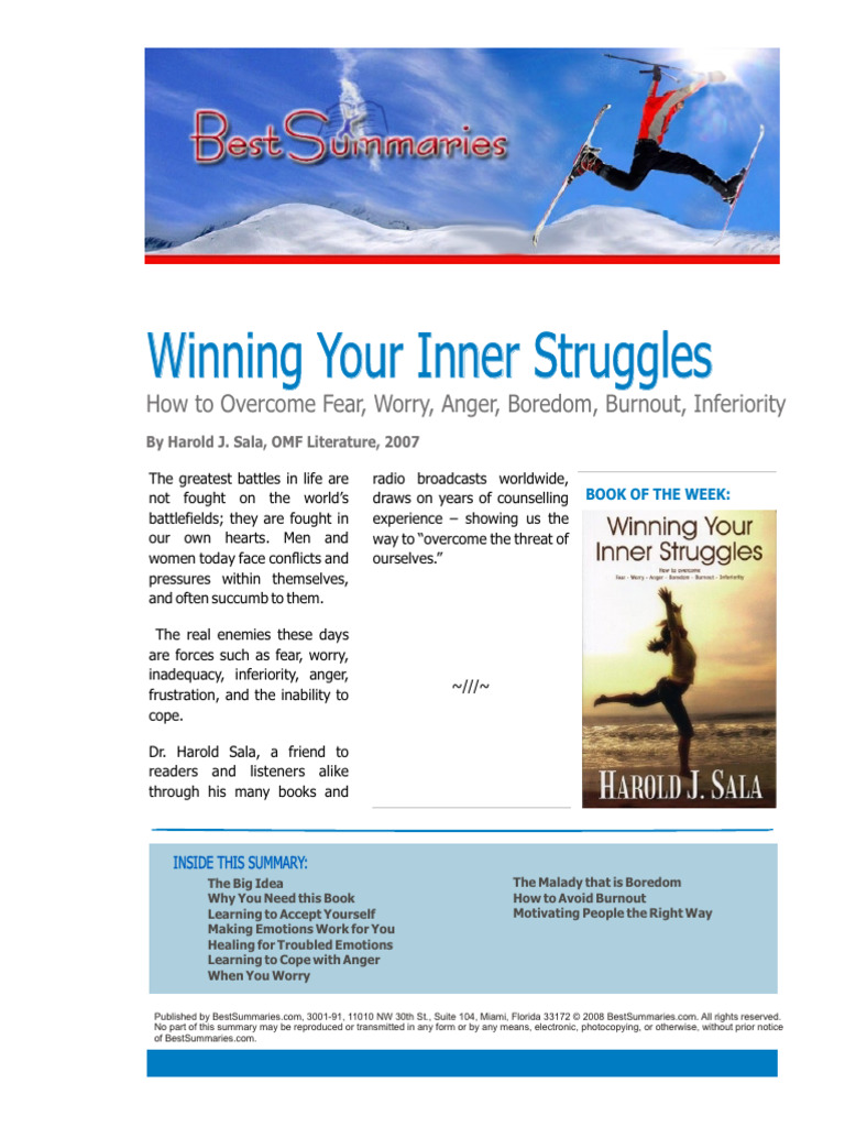 Winning Your Inner Struggles | PDF | Forgiveness | Anger