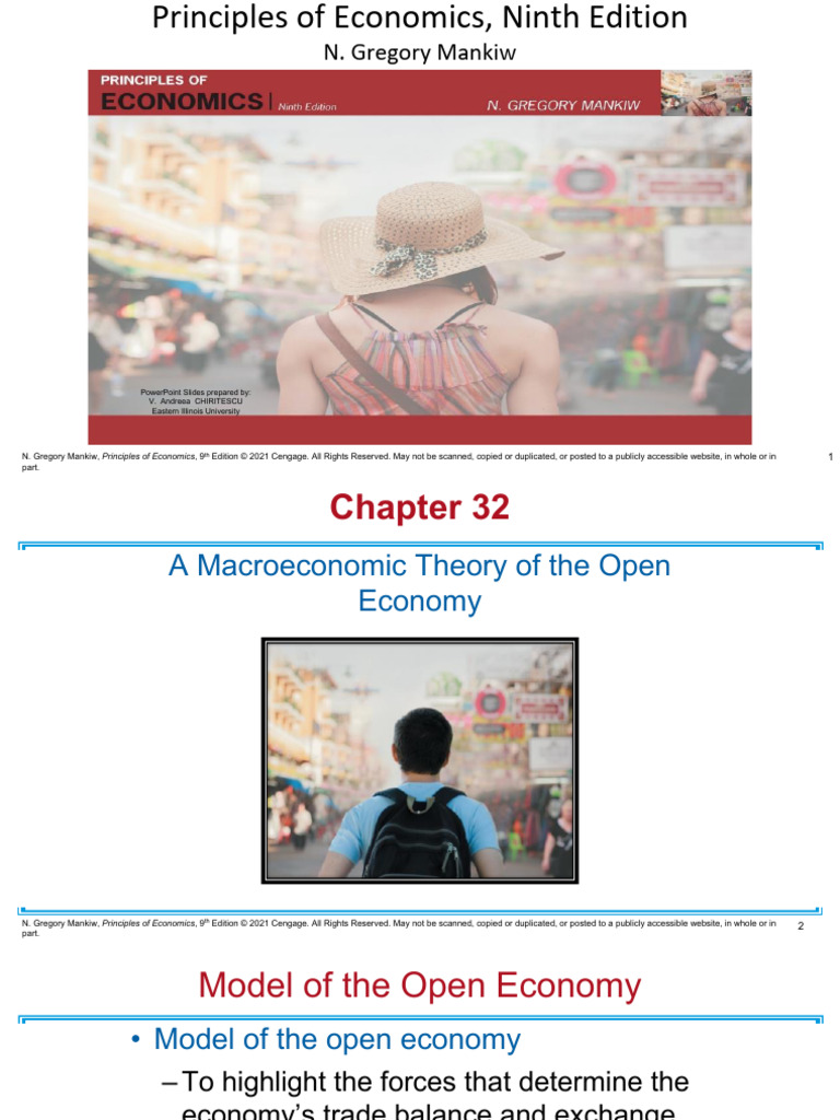 Open Economy Macroeconomic Model | PDF | Balance Of Trade | Economics