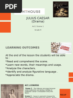 Julius Caesar Vocabulary All Acts | PDF | Philosophy | Law