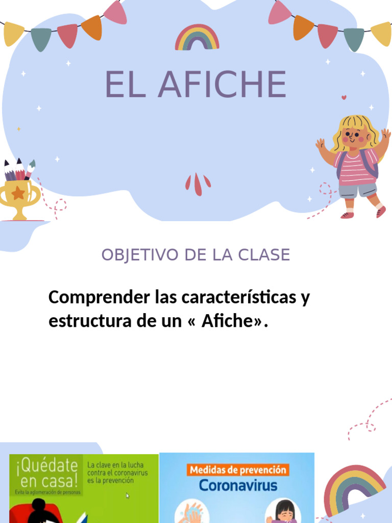 El Afiche 3° Básico | PDF