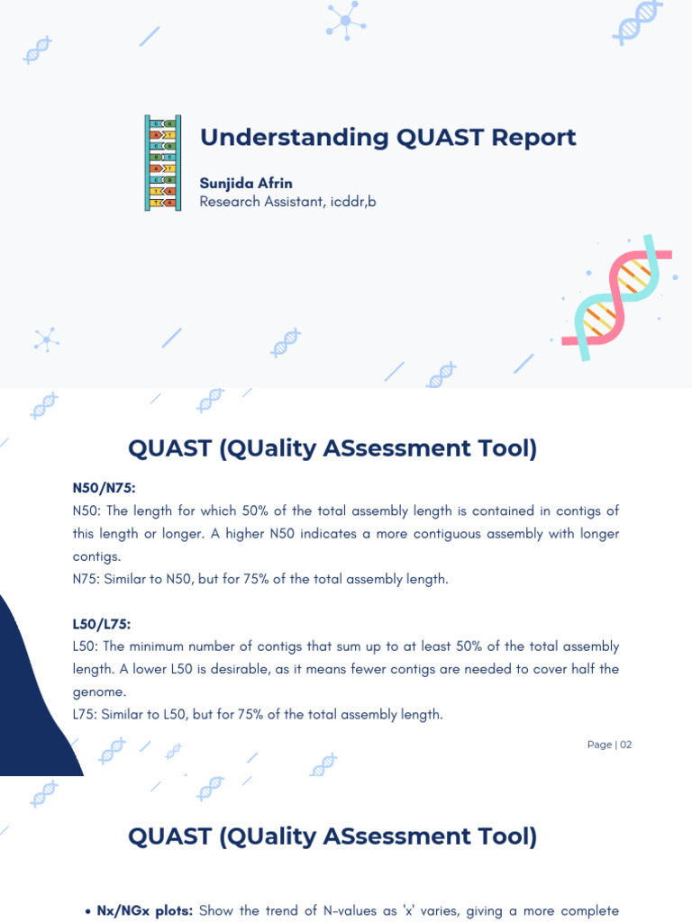 Lec 6 QUAST Report | PDF