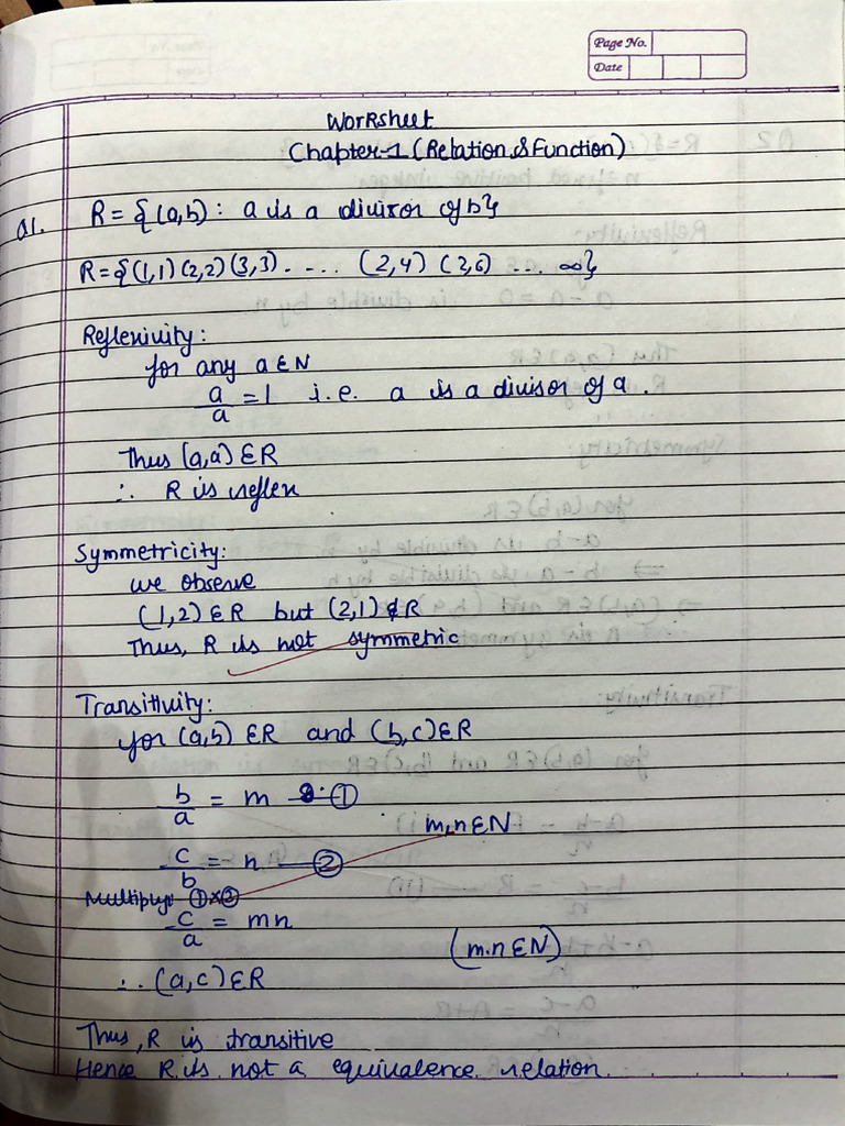 Relations and Functions | PDF