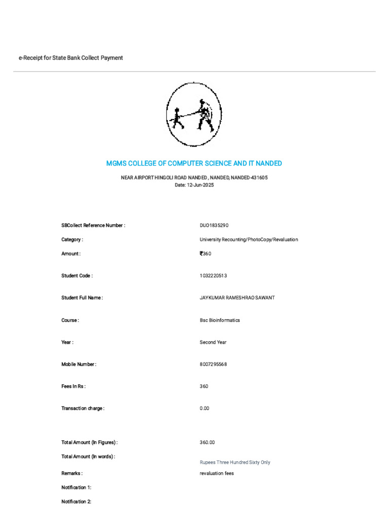 SB Collect Fees | PDF