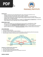 Class10 Light Numericals | PDF