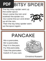 Spider Syllable Patterns | PDF