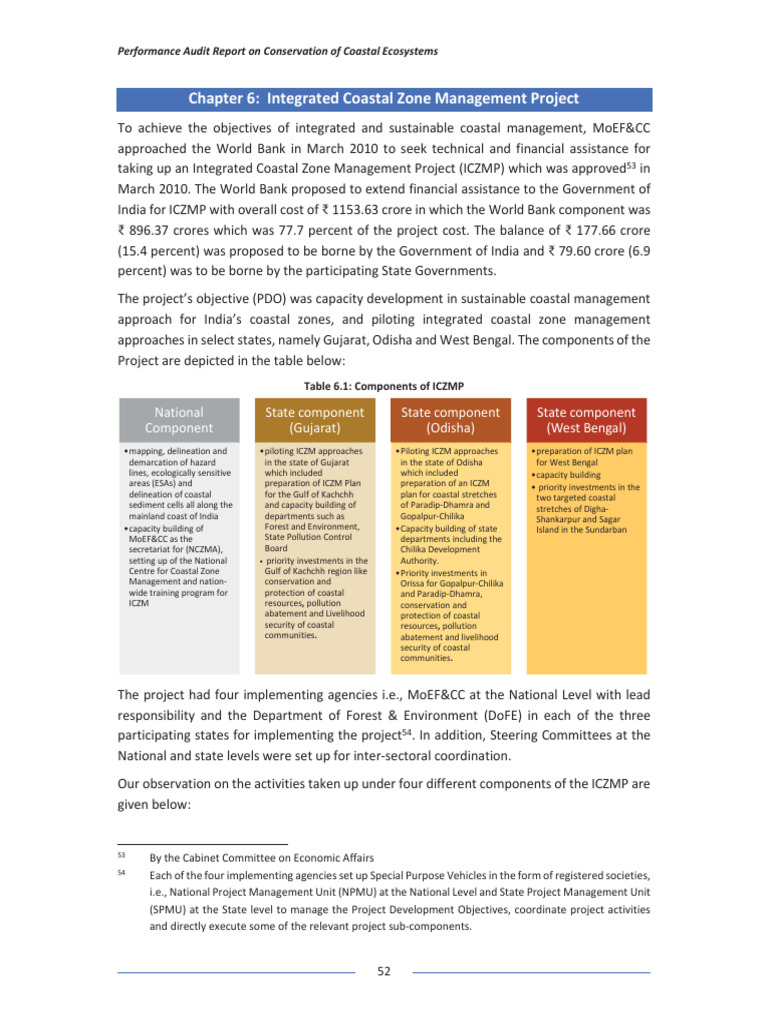 Coastal Ecosystem Management Audit Report | PDF | Water Pollution | Sewage