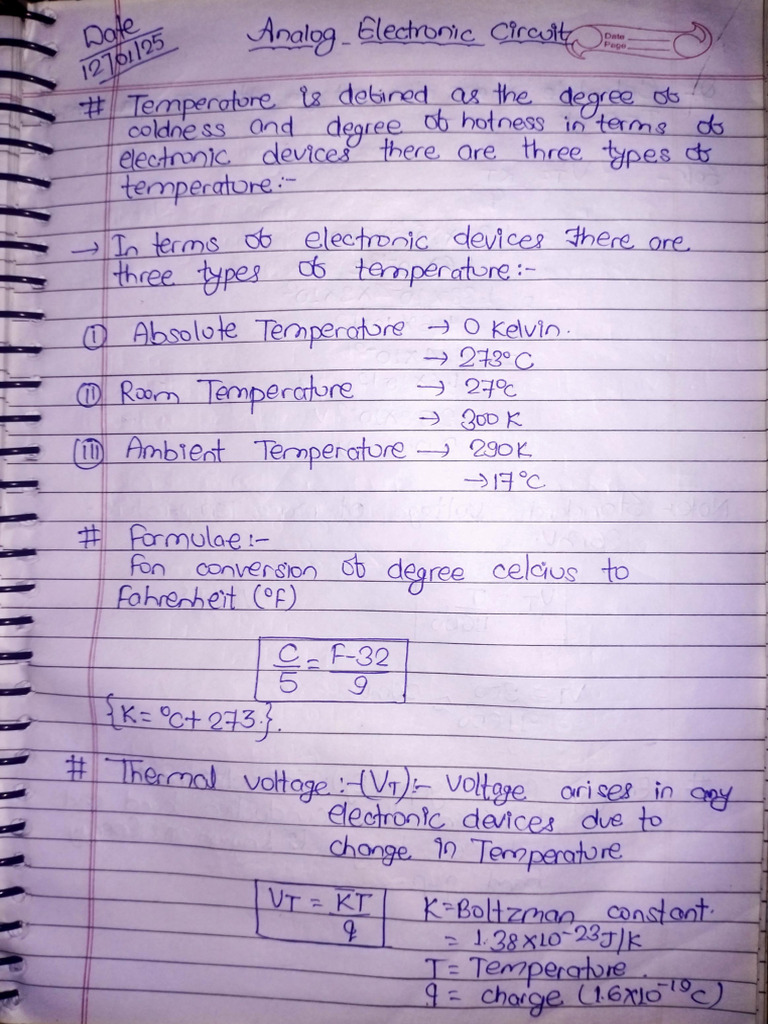 AEC Module-1 (Diode) Notes | PDF