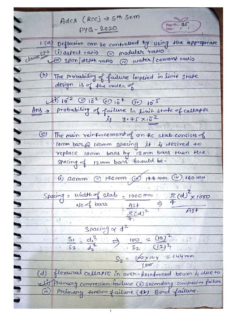 RCC Pyq 2020 .Part 1 | PDF