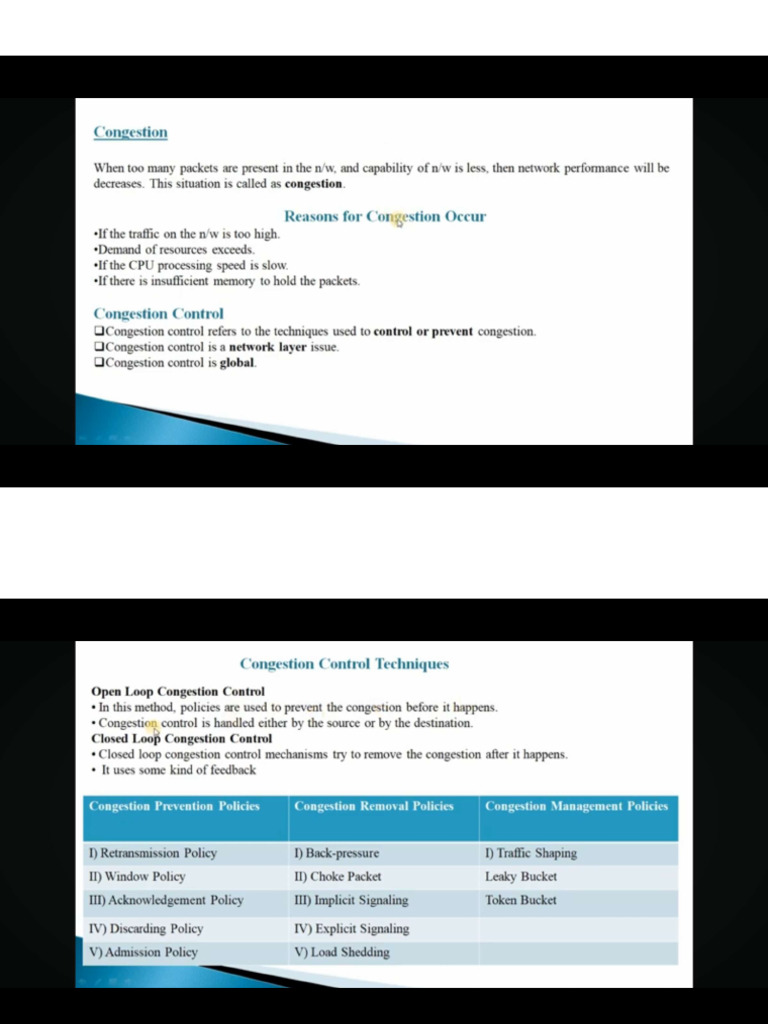 Congestion Control | PDF