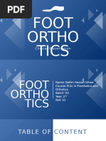 UCBL Orthosis: Design and Application | PDF | Foot | Skeletal System