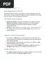 Updated Life of Pi Essays and MG | PDF | Faith | Prayer