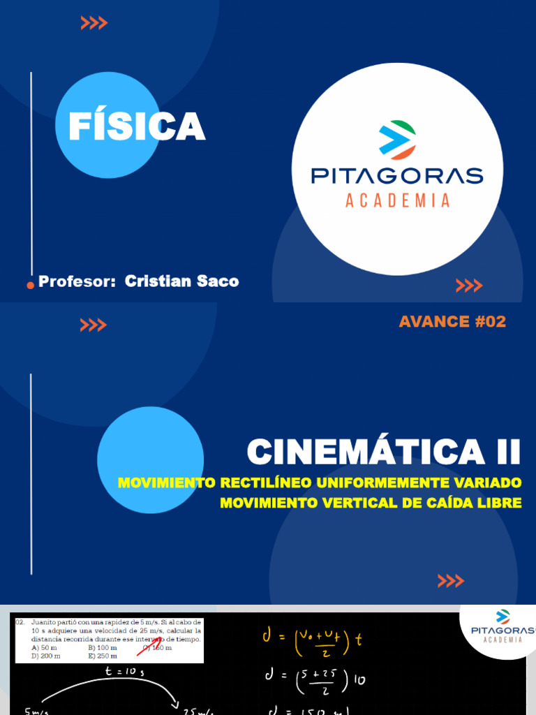 Cinematica II | PDF