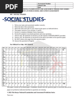 Revised KJSEA Timetable 2025 | PDF